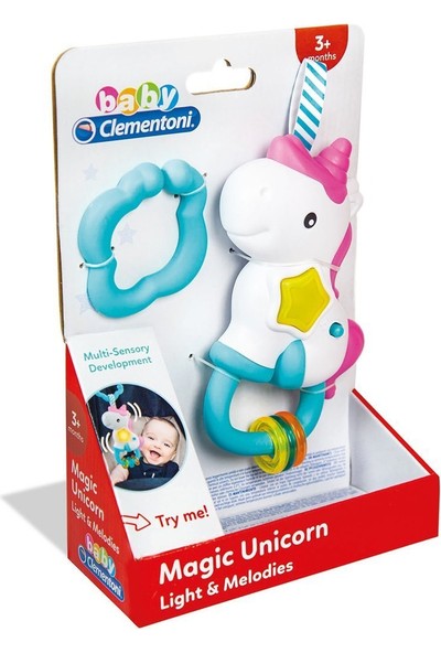 Clementoni 17333 Baby Clementoni Interaktif Unicorn Oyuncak / +6 Ay Clementoni 17333 Baby Clementoni Interaktif Unicorn Oyuncak / +6 Ay
