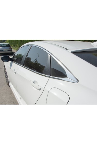 Alfa Otomotiv Honda Cıvıc Sd 2016 > Cam Çıtası 8 Prç. P.çelik