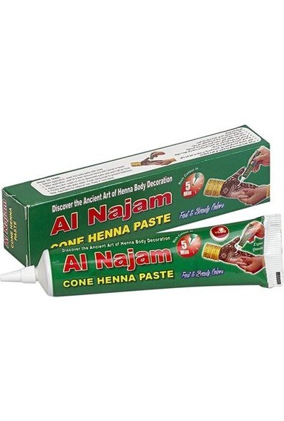 HomeCare Al Najam Siyah Vücut Saç Dövme Hint Kınası 716385