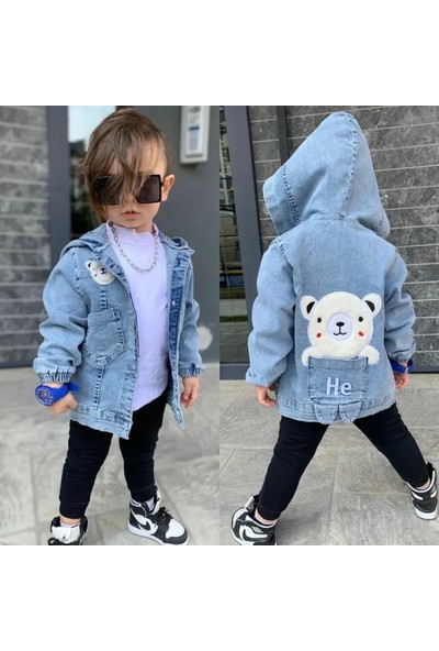 Bebişlerbutik Erkek Çocuk Kot Ceket