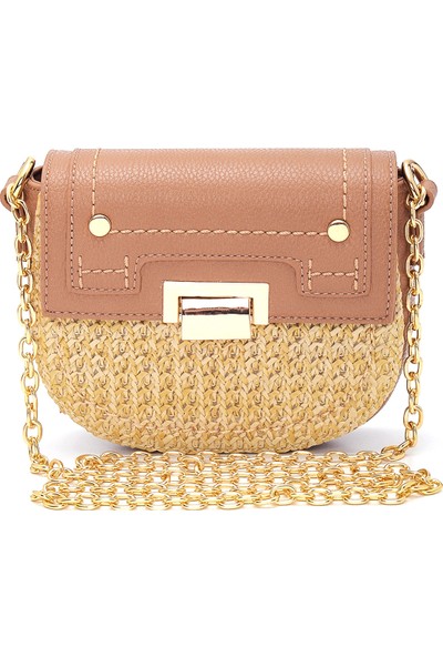 Kadın Hasır Çapraz Çanta