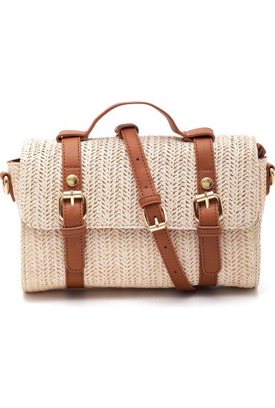 Derimod Kadın Hasır Çapraz Çanta Derimod Kadın Hasır Çapraz Çanta