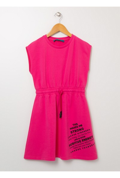Funky Rocks Elbise 13-14 Yaş Fuşya