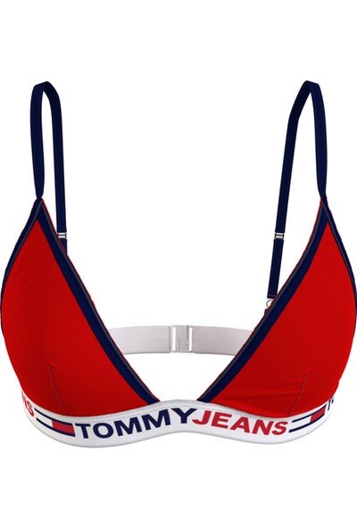 Tommy Hilfiger UW0UW03351XLG003 KırmızıKadın Bikini Üst