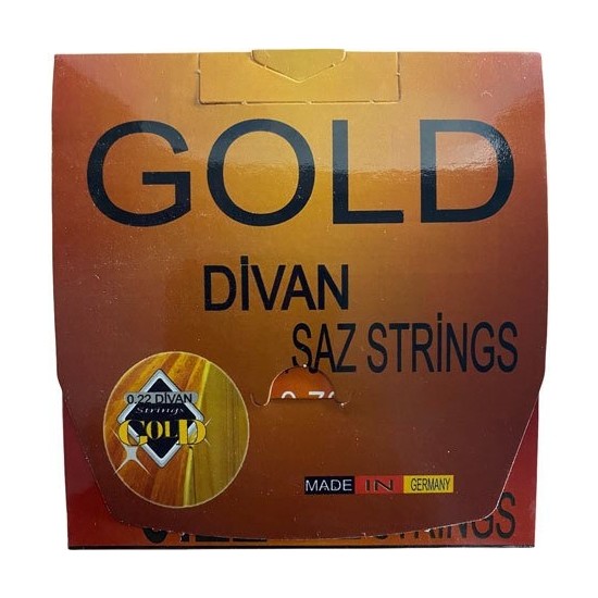 Gold 0.22 Elektro Divan Saz Teli Profesyonel Bağlama Teli Fiyatı