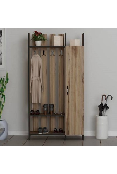 BMdekor Portmanto Pro Çırağan Antrasit BMdekor Portmanto Pro Çırağan Antrasit