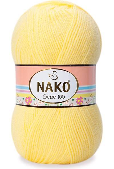 Nako Bebe 100 Saman Sarı 5 Adet 00215