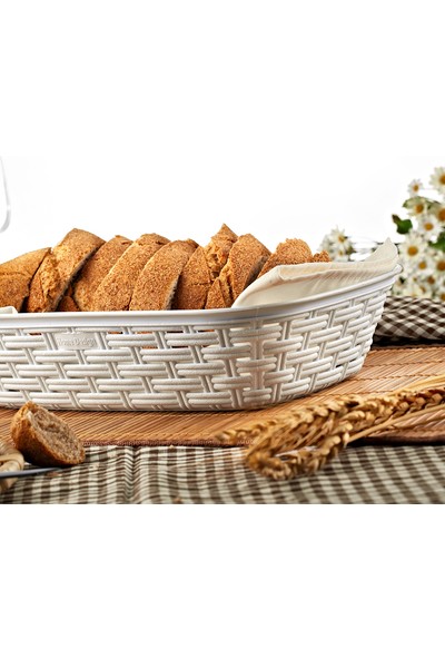 Emofom Ekmek Sepeti 29 cm Mutfak Sepeti Emofom Ekmek Sepeti 29 cm Mutfak Sepeti