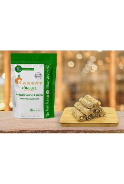 Kayısıevim Kadayıflı Cennet Lokumu 250 gr