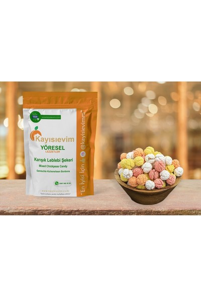 Kayısıevim Karışık Leblebi Şekeri 500 gr