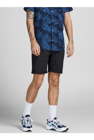 Jack Jones Erkek Siyah Renk Şort 12201546