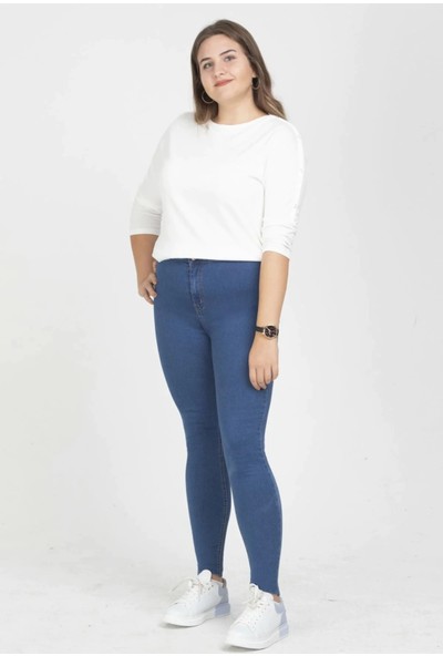 KG Tekstil Bayan Kot Tayt Pantolon