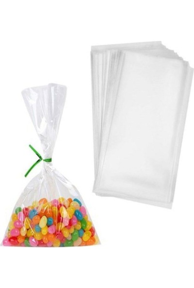 Parti Rengi Kurabiye Poşeti 10X20CM 100 Adet Parti Rengi Kurabiye Poşeti 10X20CM 100 Adet