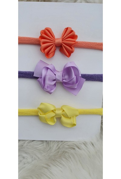 Kalben Accessories Çocuk Saç Bandı, Çocuk Saç Bantı, Çocuk Bant, Çocuk Saç Toka white