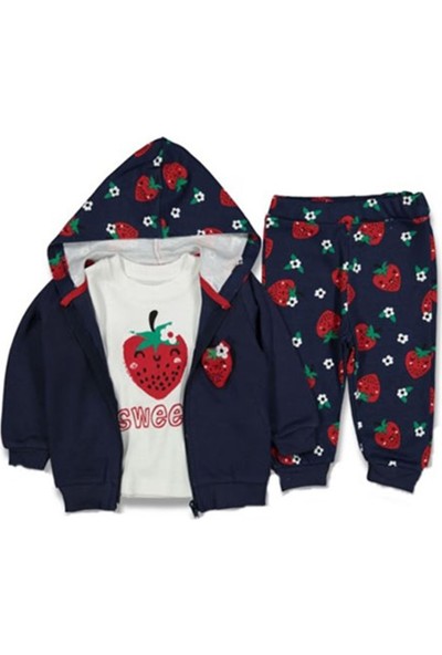 Necix's Çilekli Bebek 3'lü Takım