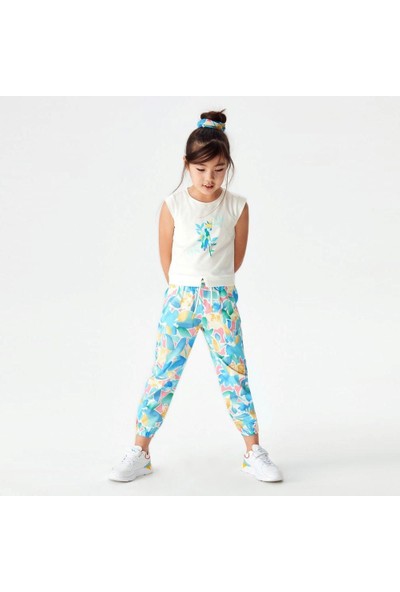 P-003442 (Nk 52503) Kız Alaca Pantalon 4-8 Yaş