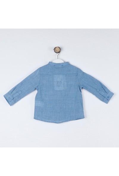 P-003593 (Ce 8047) Bebek Erkek Hakim Yaka Gömlek 6-36 Yaş