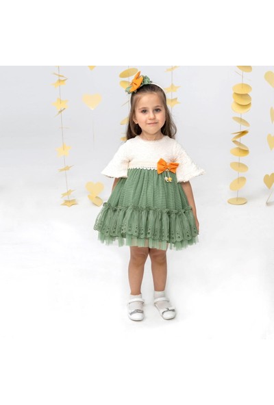 P-003788 (Be 1609) Kız Elbıse 9-24 Ay