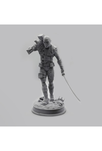 3D Crealitys Deadpool Boyasız Figür(Diy Kit) 3D Crealitys Deadpool Boyasız Figür(Diy Kit)
