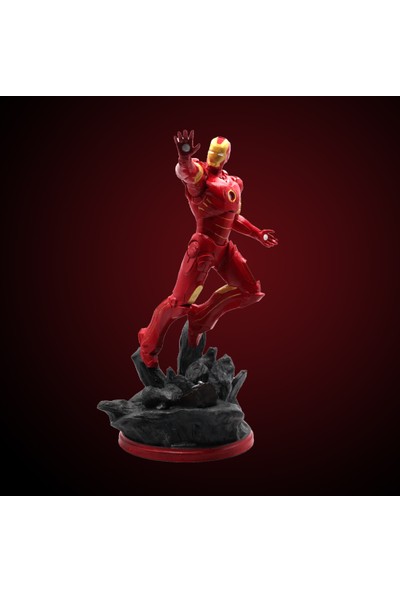3D Crealitys Iron Man Figür 3D Crealitys Iron Man Figür
