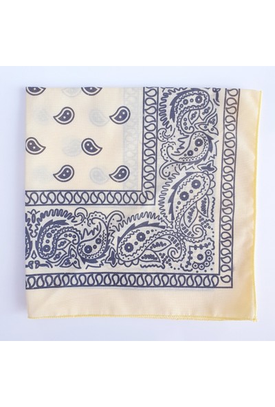 Pamuk Etnik Desen Bandana