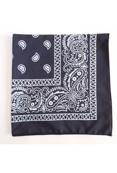 Pamuk Etnik Desen Bandana