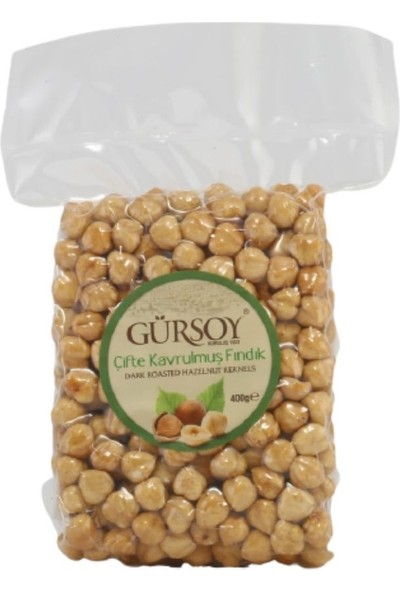Gürsoy Çifte Kavrulmuş Iç Fındık Vakum Paket 400 gr x 2 Gürsoy Çifte Kavrulmuş Iç Fındık Vakum Paket 400 gr x 2