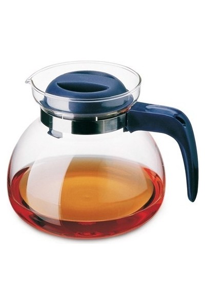 Simax Isıya Dayanıklı Borosilikat Cam De mlik 1.5 Lt. Mavi