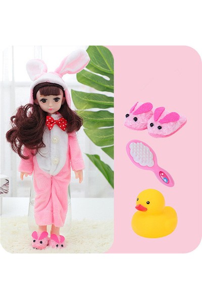 30CM Bjd Bebek Belden 12-Inç Tavşan Seti