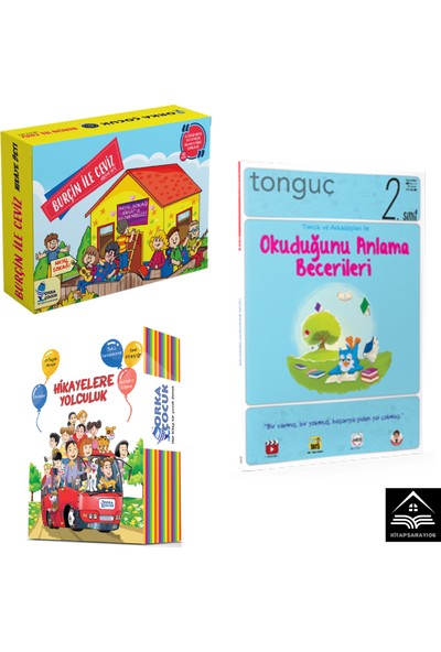 2. Sınıf Orka Çocuk Yayınları Burçin Ile Ceviz + Hikayelere Yolculuk + Tonguç Okuduğunu Anlama