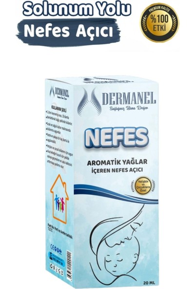 DERMANEL Nefes Buğu Terapi Nefes Açıcı (Eczane Ürünü) DERMANEL Nefes Buğu Terapi Nefes Açıcı (Eczane Ürünü)