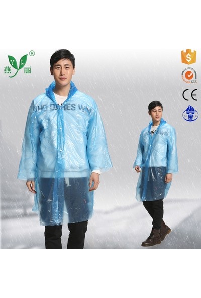 Xnews Ince Şeffaf Yağmurluk-
