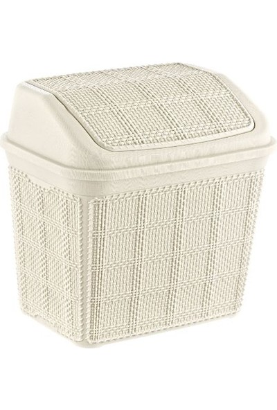 Xnews Jute Çöp Kovası 6.5 Lt.- Xnews Jute Çöp Kovası 6.5 Lt.-