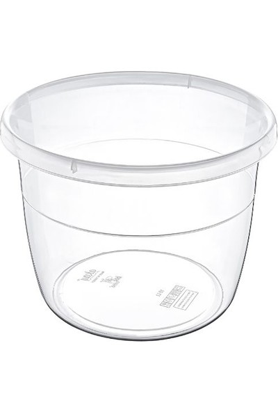 Xnews Yuvarlak Şeffaf Badya 4.5 Lt.- Xnews Yuvarlak Şeffaf Badya 4.5 Lt.-