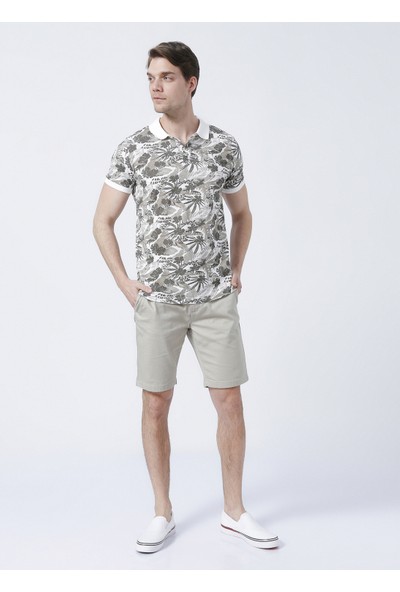 Lee Cooper Polo T-Shirt, Xl, Kırık Beyaz