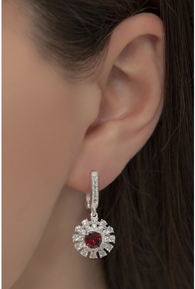 Ateş Gold Süzme Yuvarlak Model Gümüş Küpe Ateş Gold Süzme Yuvarlak Model Gümüş Küpe