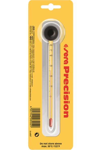 Sera Precision Cam Termometre Vantuzlu Sera Precision Cam Termometre Vantuzlu