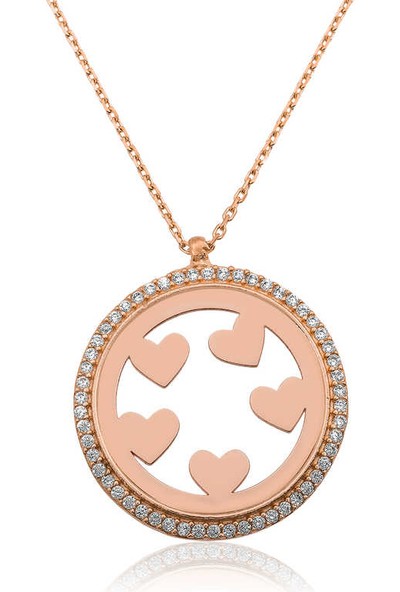 Noctis gümüş Kalp Çemberi Kadın Kolye Noctis gümüş Kalp Çemberi Kadın Kolye