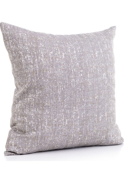 A.gri/parlak/çift Dokulu/düz Kırlent Kılıfı