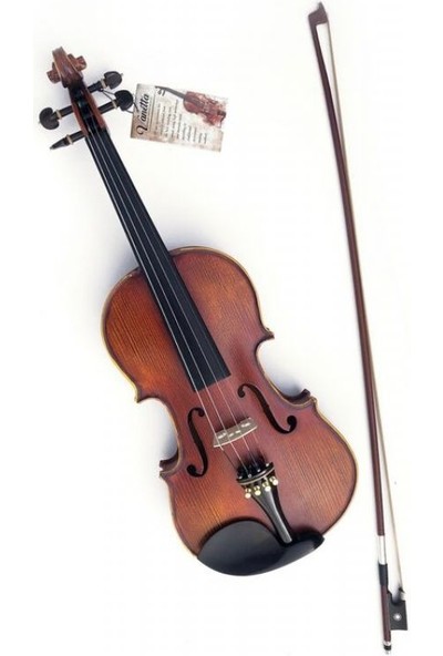 Vanetta Vl-4 / 4/4 Masif Ağaç Abanoz Aksam Keman Vanetta Vl-4 / 4/4 Masif Ağaç Abanoz Aksam Keman