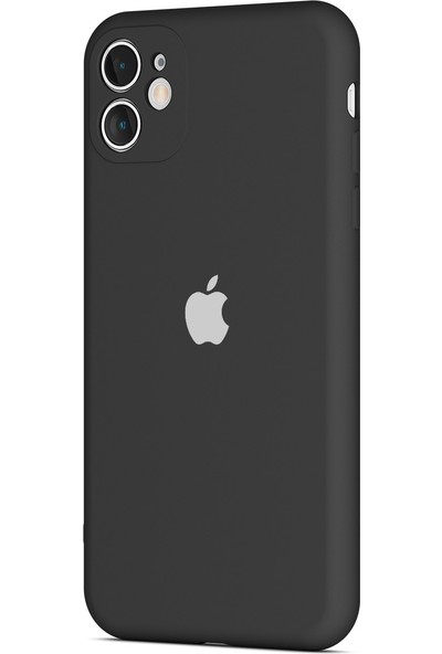 Casen Apple iPhone 11 Uyumlu Logolu Siyah Içi Kafide Aa Kalite Kılıf Casen Apple iPhone 11 Uyumlu Logolu Siyah Içi Kafide Aa Kalite Kılıf