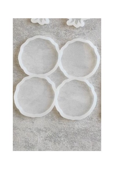 Shesel Epoksi Silikon Kalıp Dalgalı Yuvarlak Magnet Epoksi Silikon Kalıbı Shesel Epoksi Silikon Kalıp Dalgalı Yuvarlak Magnet Epoksi Silikon Kalıbı