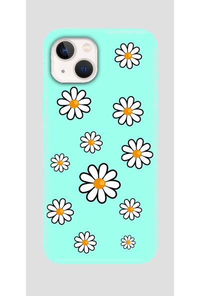 Bilişim Aksesuar iphone 13 Mini Kılıf Papatyalar Baskılı Lansman Silikon Kılıf Kapak Bilişim Aksesuar iphone 13 Mini Kılıf Papatyalar Baskılı Lansman Silikon Kılıf Kapak
