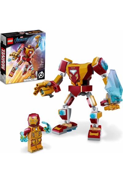 LEGO® Marvel Iron Man Robot Zırhı 76203 # Süper Kahraman Seven Çocuklar Için Koleksiyonluk Robot Zırh ve Minifigür Içeren Yaratıcı Oyuncak Yapım Seti (130 Parça) LEGO® Marvel Iron Man Robot Zırhı 76203 # Süper Kahraman Seven Çocuklar Için Koleksiyonluk Robot Zırh ve Minifigür Içeren Yaratıcı Oyuncak Yapım Seti (130 Parça)