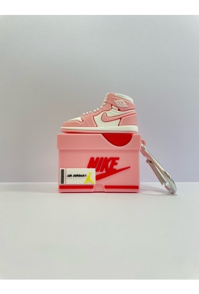 Grape Case Jordan Retro Pembe 1/2 Nesil Airpods Kılıf Grape Case Jordan Retro Pembe 1/2 Nesil Airpods Kılıf
