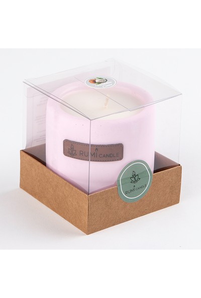 Rumi Candle Kokulu Mum Renkli Mum Beton Saksıda Mum Toz Pembe Rumi Candle Kokulu Mum Renkli Mum Beton Saksıda Mum Toz Pembe