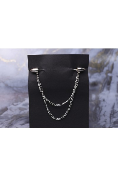 Ars Magic Box Gümüş Sivri Uçlu Yaka Iğnesi