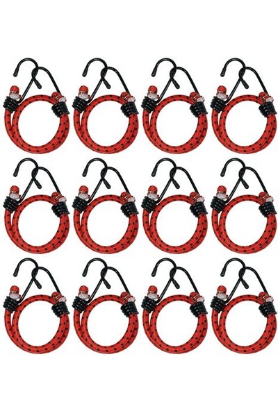 Giftmatik Center 72 Adet Bagaj Sıkılaştırıcı Gergili Lastik 425608 Giftmatik Center 72 Adet Bagaj Sıkılaştırıcı Gergili Lastik 425608