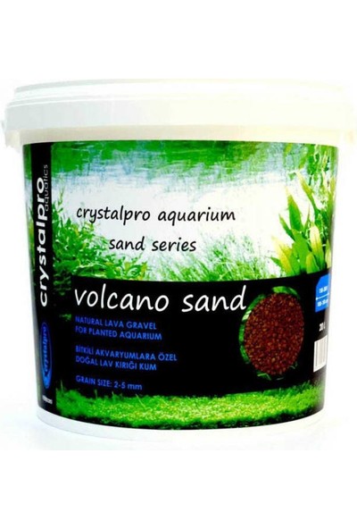 Crystalpro Volcano Sand Akvaryum Volkanik Kumu 1 Litre Crystalpro Volcano Sand Akvaryum Volkanik Kumu 1 Litre