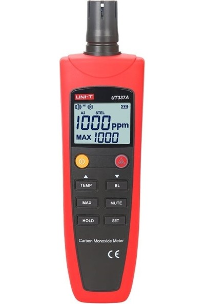 Unit UT-337A Karbon Monoksit Ölçer Co Meter Unit UT-337A Karbon Monoksit Ölçer Co Meter